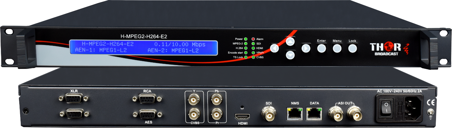 1 Ch Multi-Input Program Encoder with Closed Captioning :: Thorbroadcast