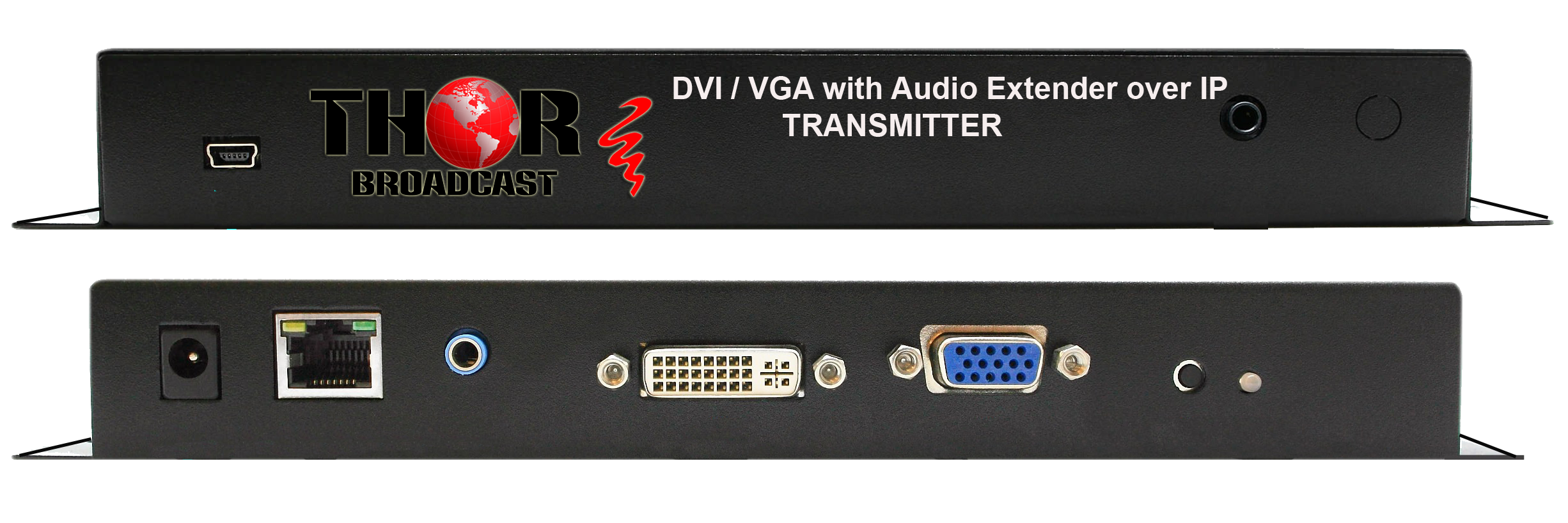 DVI over IP or VGA over IP, VGA and DVI over IP extender :: Thorbroadcast