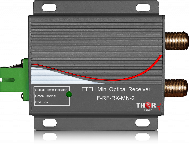 RF over fiber Transmitter for CATV Cable TV - Optical TX - Thor Broadcast