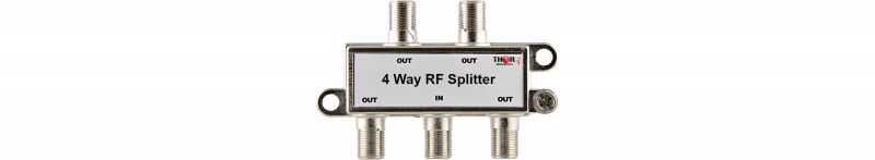 Coax splitter and combiner for CATV ATSC Sattelite RF 5mhz to 2100 MHz ...