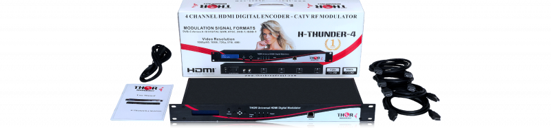 HDMI analog modulator NTSC PAL - Thor Broadcast