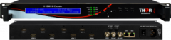 4 Ch HD-SDI Encoder MPEG2 and H.264 with CC & AC/3