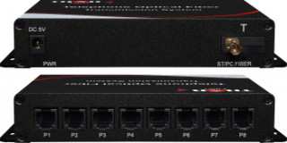 Pots (rj11) Analog Phone Line over Fiber Converter Extender - Thor ...