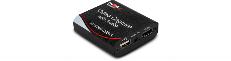 4K HDMI Video Capture Card W/ 3.5mm Audio Output Mic - Thor Broadcast
