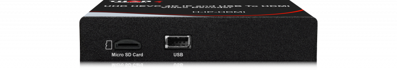 HEVC 4K H.264 H.265 IP Decoders and IP player