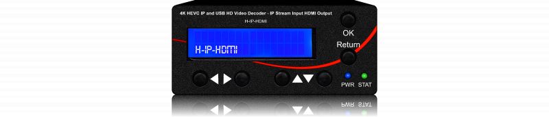 HEVC 4K H.264 H.265 IP Decoders and IP player - Thor Broadcast