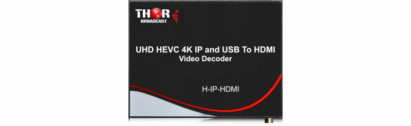 HEVC 4K H.264 H.265 IP Decoders and IP player