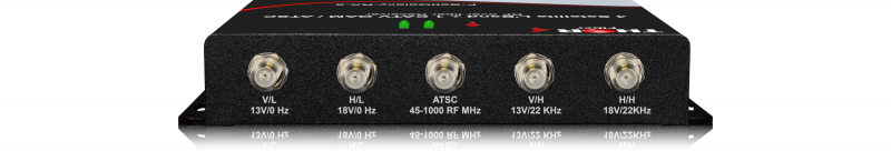 4 Satellite L-band LNB and terrestrial off-air ATSC QAM TV Radio ...