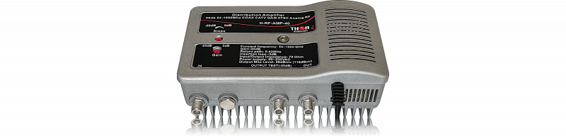 Antana amplifier | RF amplifier 40db - Thor Broadcast