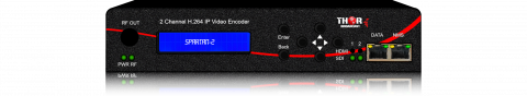 2 SDI 2 HDMI streaming IP H.264 Video Encoder - Thor Broadcast