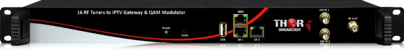CATV RF QAM Transmodulator - Thor Broadcast
