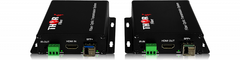 Hdmi Extender over single mode Fiber, Hdmi over Fiber 4K HDMI with IR ...
