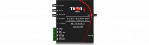 SDI over fiber - Bidirectional SD HD 3G 12G-SDI with Audio Data and ...