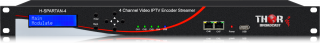 4 Channel HDMI and CVBS Low Latency HLS RTMP HTTP UDP RTP IP Video Encoder Streamer - Thor Broadcast