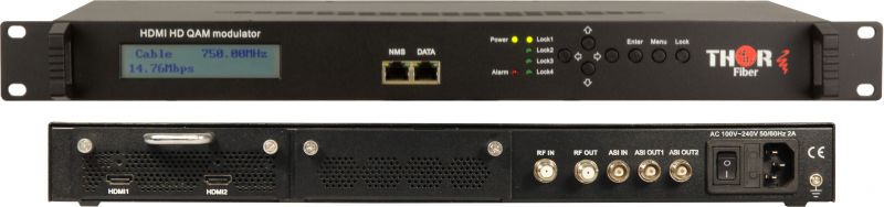 Hdmi QAM or ATSC rack mountable modulator - Thor Broadcast