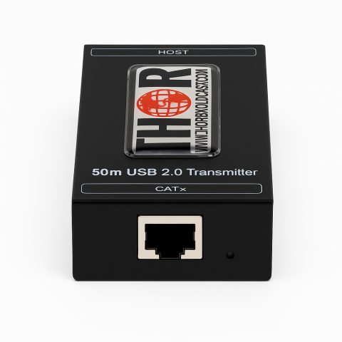 USB 2.0 Over Ethernet Extender ? THOR H-USB-TX / RX | 50m USB Extension ...