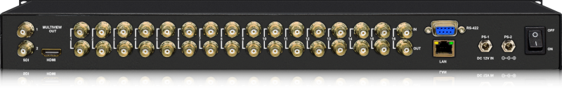 16x16 SDI Switcher & Multiviewer | HD/SD/3G-SDI Routing - Thor Broadcast