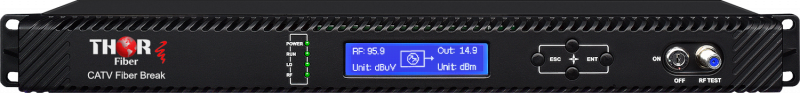 Cable TV fiber optic RF Transmitter, Coax optical conveter - Thor Broadcast