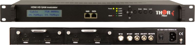 2 HDMI IPTV Modulator, Real Time IP ASI Encoder - Thor Broadcast