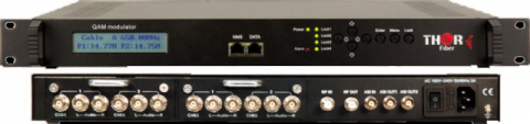 4 Channel Qam Modulator and Demodulator - Thor Broadcast