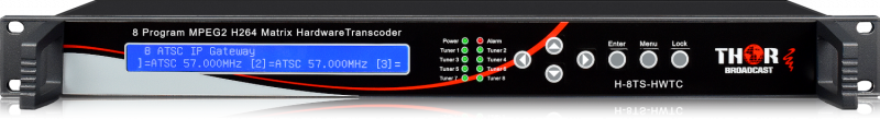 Matrix HD Stream Hardware Transcoder MPEG2 MPEG4 AC3 - Thor Broadcast