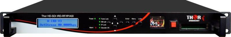 Integrated Receiver Decoder MPEG2 / MPEG4 IPTV to SDIand ASI