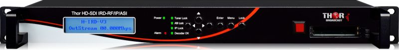 Integrated Receiver Decoder MPEG2 / MPEG4 IPTV to SDIand ASI - Thor ...