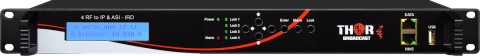 IP Broadcast RF Tuner Box, CATV RF ATSC to IPTV - Thor Broadcast