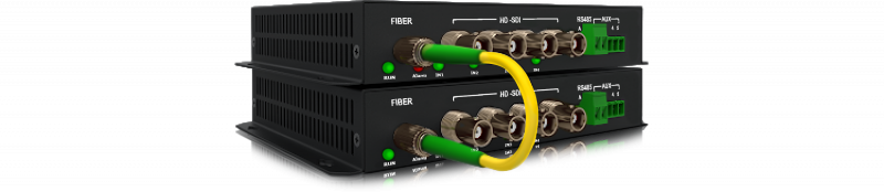 SDI over fiber -4 channel - Thor Broadcast