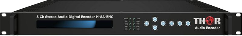 Audio encoder, DVB, AC3, MPEG1 IP Audio Encoder - Thor Broadcast