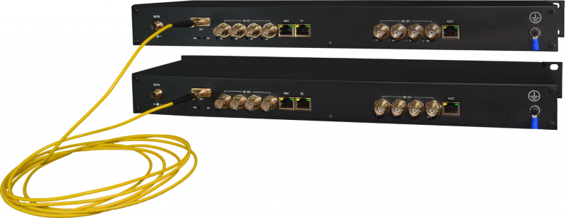 Extender HD SDI and Ethernet fiber Converter - Thor Broadcast