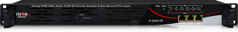 Video encoder to IP 24channel - Thor Broadcast