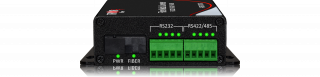 Serial to Fiber Converter, RS485 and RS232 over Fiber - Thor Broadcast