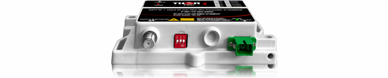 RF over fiber Transmitter for CATV Cable TV - Optical TX - Thor Broadcast
