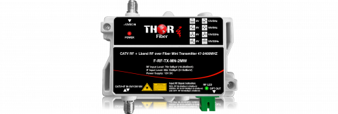 Low Power Atsc QAM Mini RF fiber Transmitter