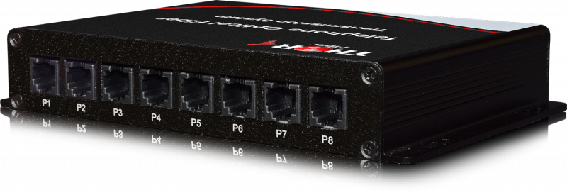 8 Telephone Lines over Fiber |8 Telephone Fiber Media Adapter | phone ...