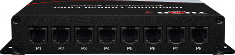 8 Telephone Lines over Fiber |8 Telephone Fiber Media Adapter | phone ...