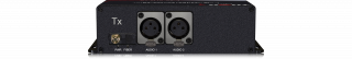 XLR balanced audio over fiber optical converter - Thor Broadcast