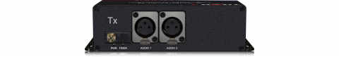 XLR balanced audio over fiber optical converter - Thor Broadcast