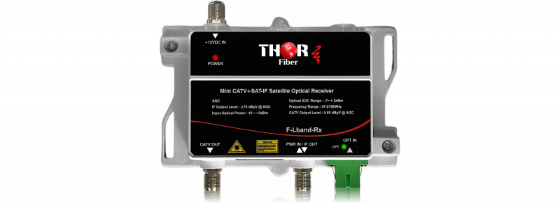 L-band over fiber, RF Fiber tx rx, l band satellite extender, DTH over ...