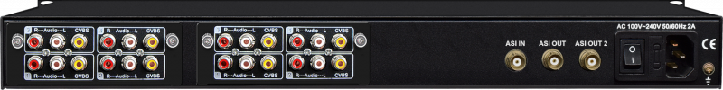IP to 8 Video Converter decoder with Cvbs Video Output - Thor Broadcast