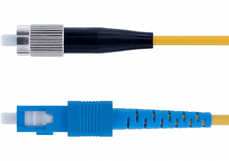 SC to FC, Simplex, Singlemode Patch Cable - Thor Broadcast
