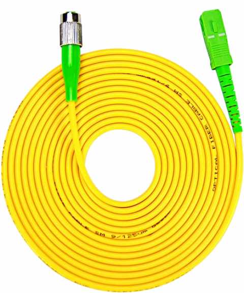SC-APC to FC-APC 9/125 Singlemode Fiber Patch Cable 1M Jumper Cable 9 ...