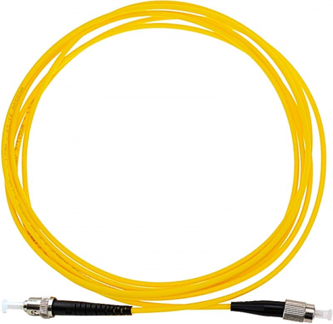 FC/PC to ST/PC Simplex Single Mode Fiber Patch Cable 1M - Thor Broadcast