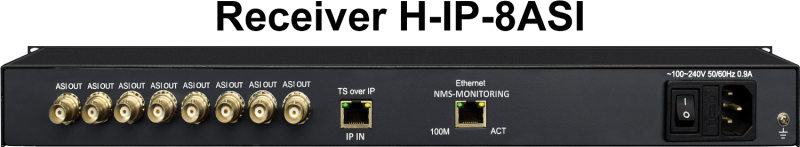 MPEG DVB ASI over IP gateway Multiplexer - Thor Broadcast