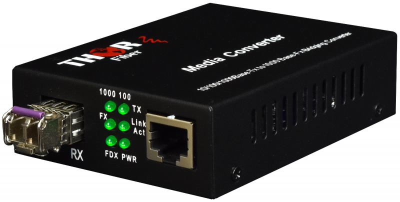 Ethernet over fiber optic converter, Gigabit Ethernet Fiber - Thor ...