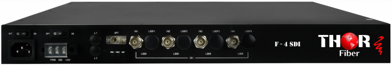 SDI over fiber - Thor Broadcast