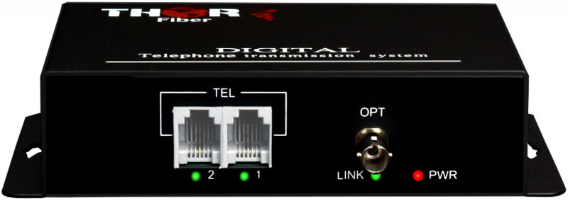 Pots (rj11) Analog Phone Line over Fiber Converter Extender - Thor ...