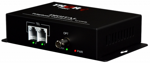 Pots (rj11) Analog Phone Line over Fiber Converter Extender - Thor ...
