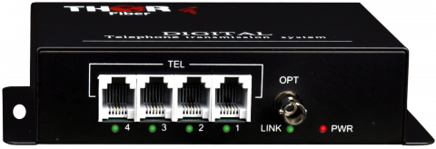 Analog Phone over Fiber, Pots line over Ethernet - Thor Broadcast